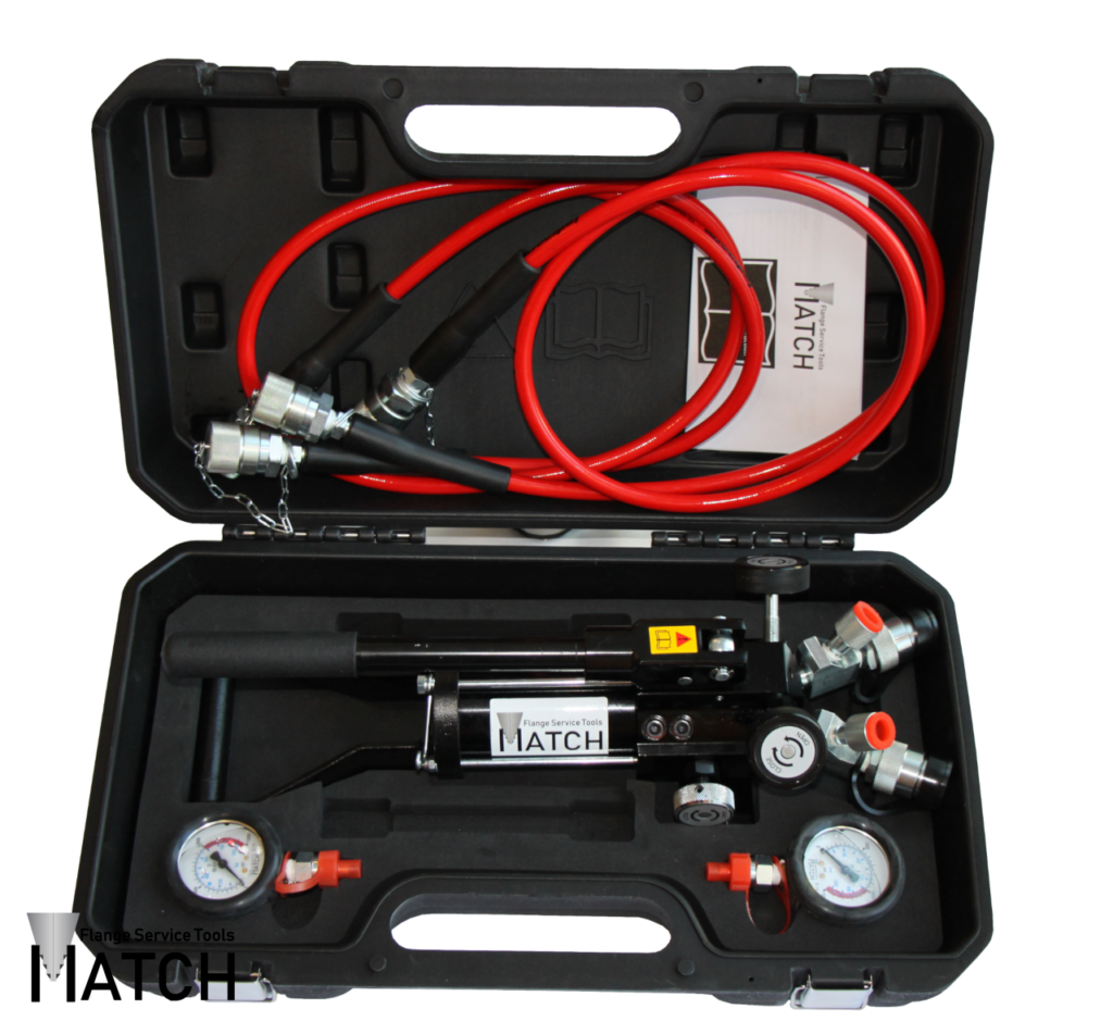 Flange Spreader & Hand Pump | HSW15TEXHPB Twin Kit | MATCH